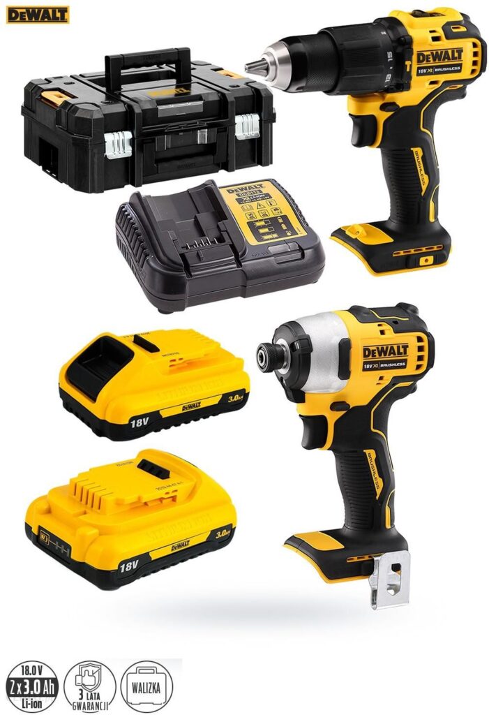 DEWALT DCD709 + DCF809 – Oknosolarne