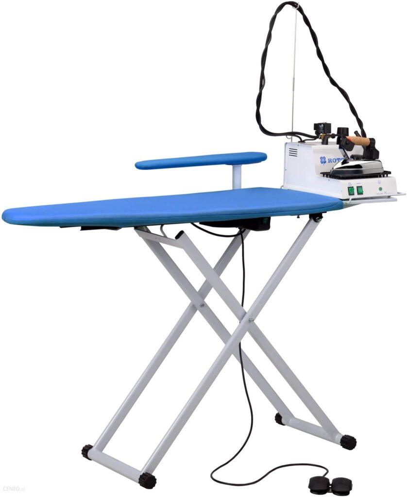 Rotondi Mini 9S + Mini 3 Stół Prasowalniczy Z Wytwornicą Pary I Żelazkiem – Oknosolarne